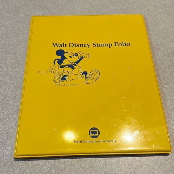 Disney | Office | Walt Disney Vintage 985 Stamp Folio | Poshmark